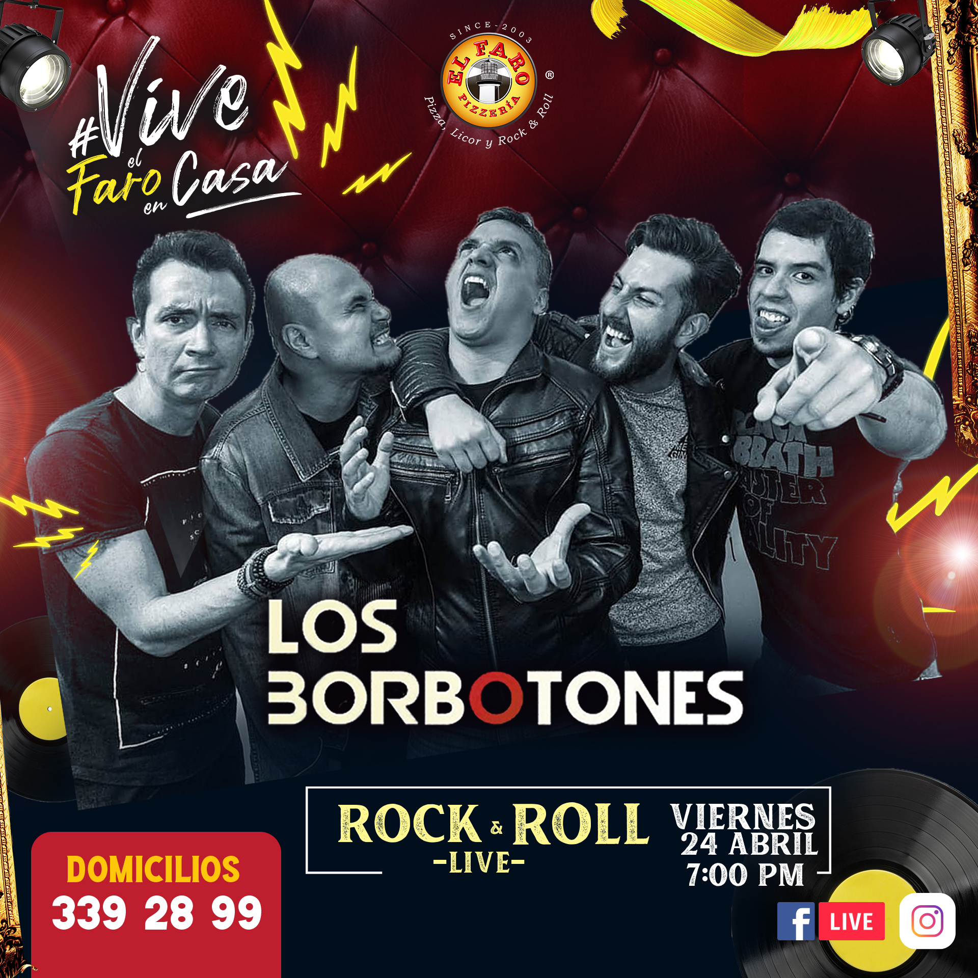 Los Borbotones Live | El Faro