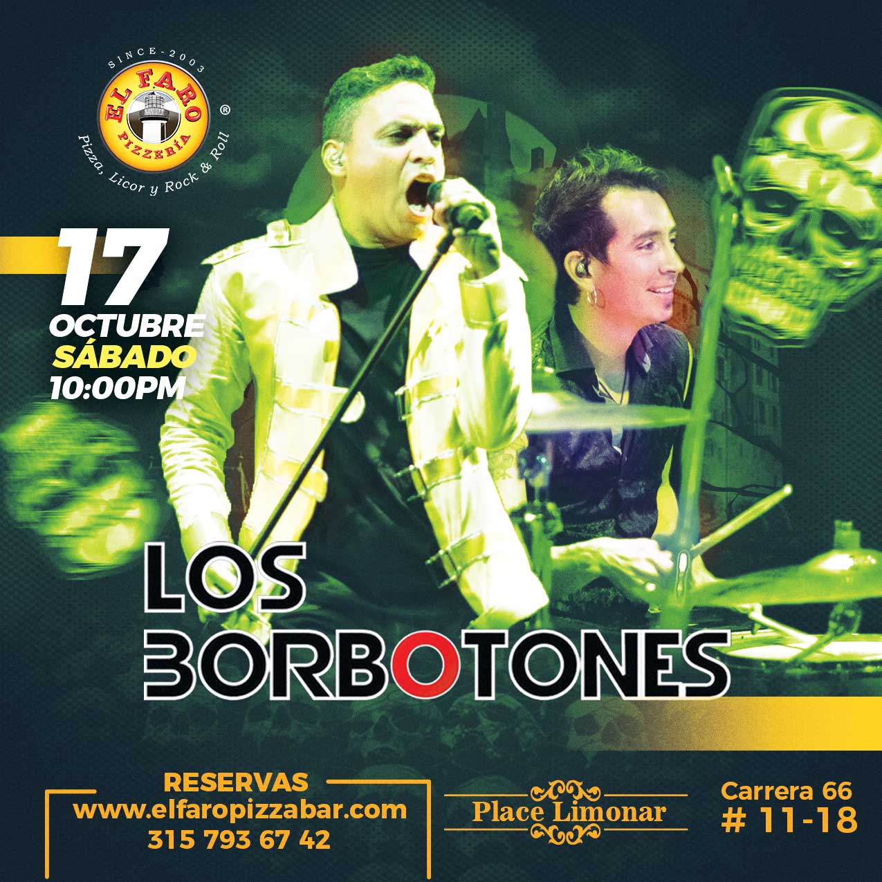 Los Borbotones Live 17 de Octubre | El Faro