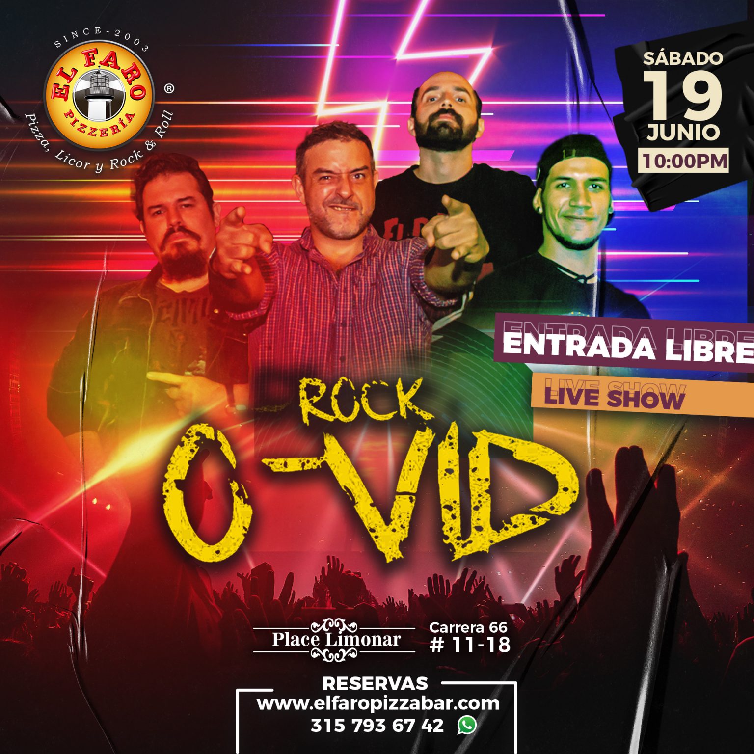 Ryan Rock - En Vivo Viernes 18 de Junio | El Faro